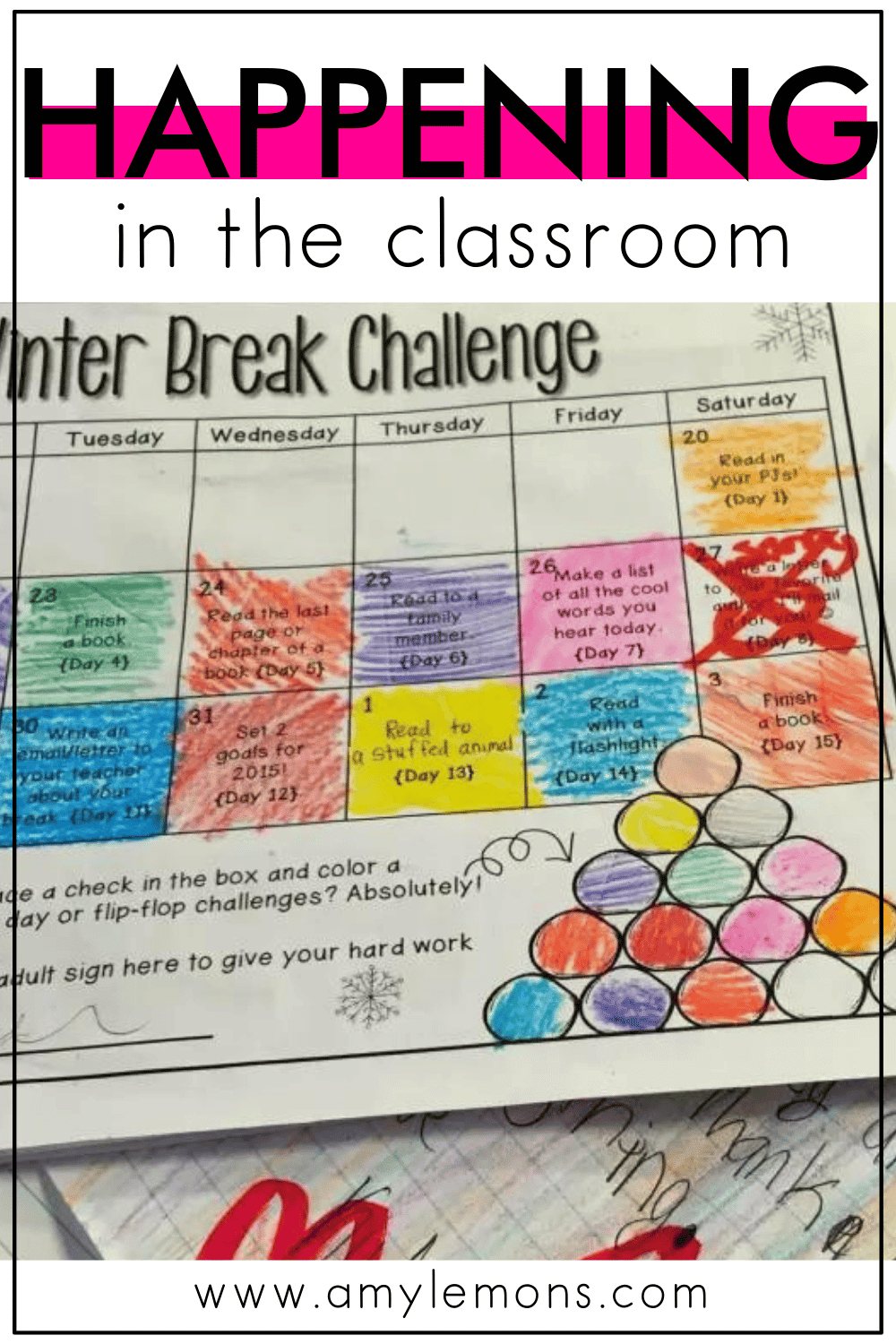 Classroom Happenings 🙂 - Amy Lemons