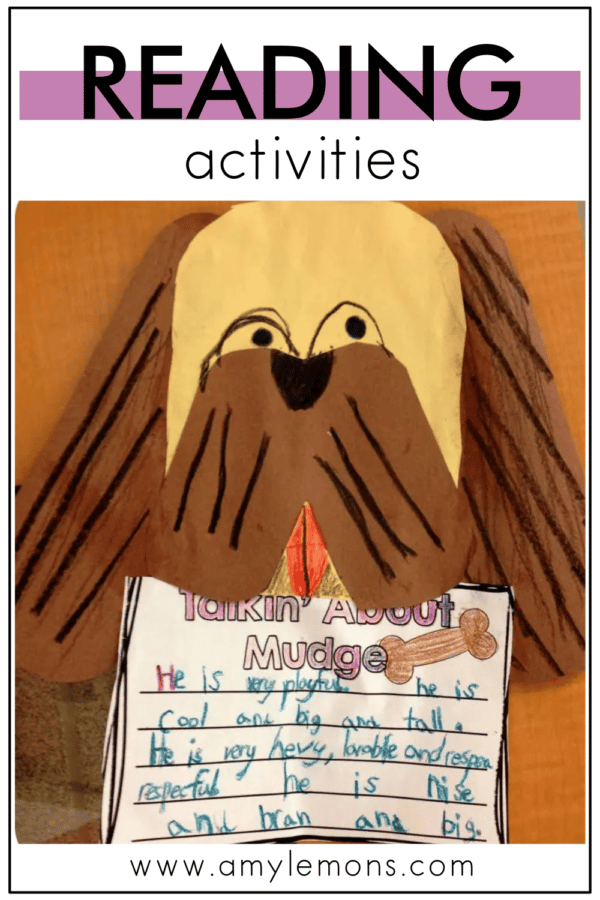 Reading Activities - Amy Lemons