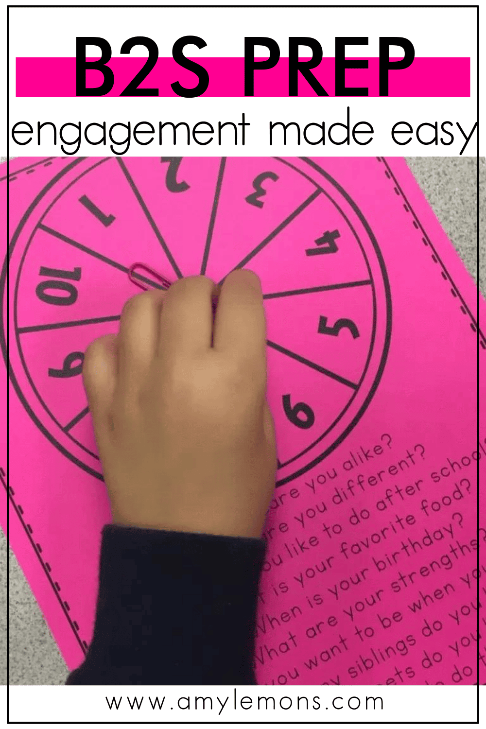 B2S: Engagement Made Easy - Amy Lemons