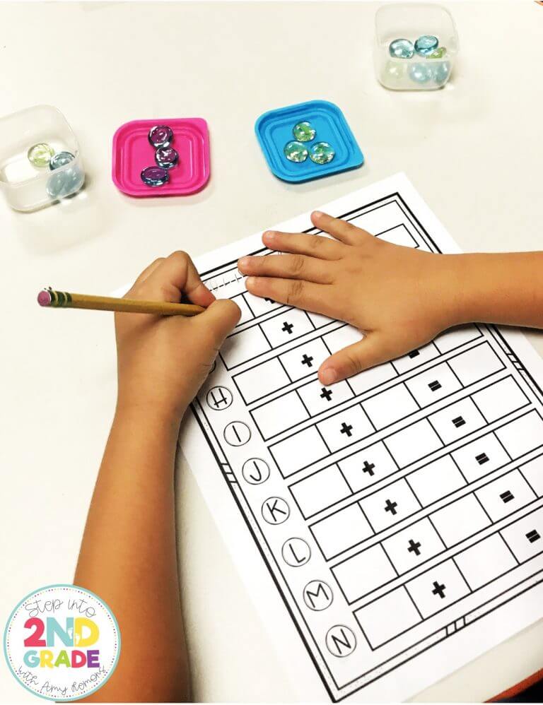 First Grade Addition: With a CHANT FREEBIE! - Amy Lemons