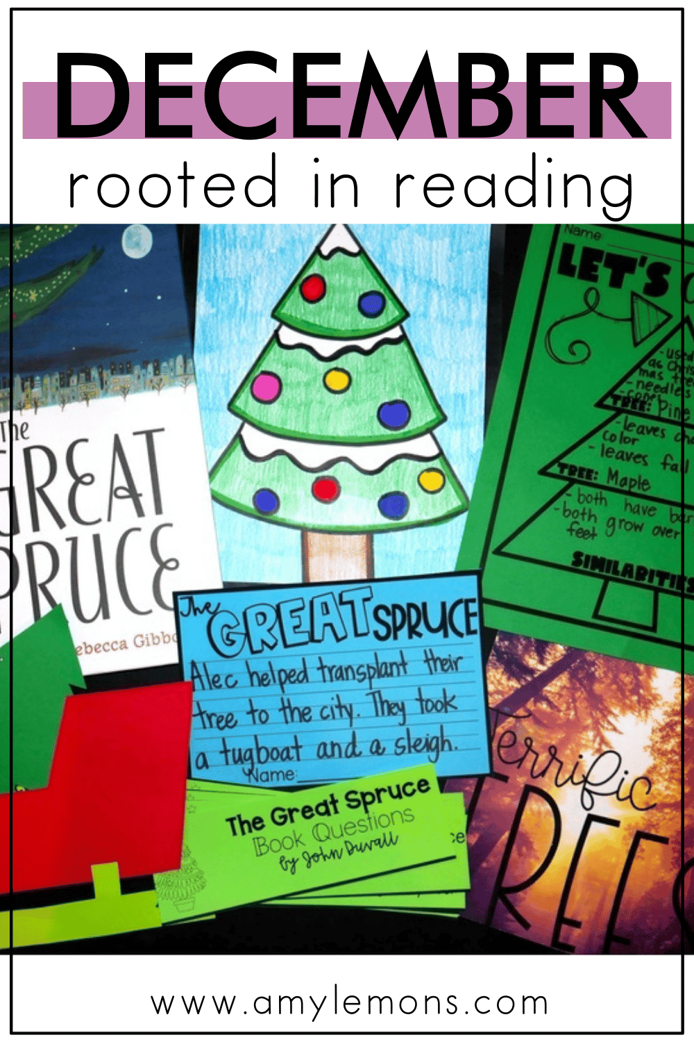 December Reading and Book BINGO - Amy Lemons