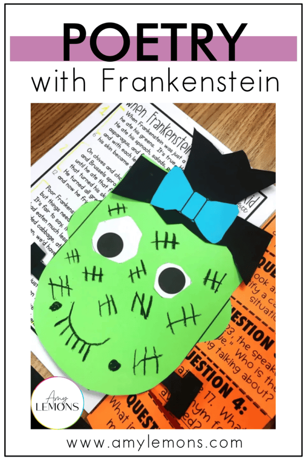 Frankenstein Poetry - Amy Lemons