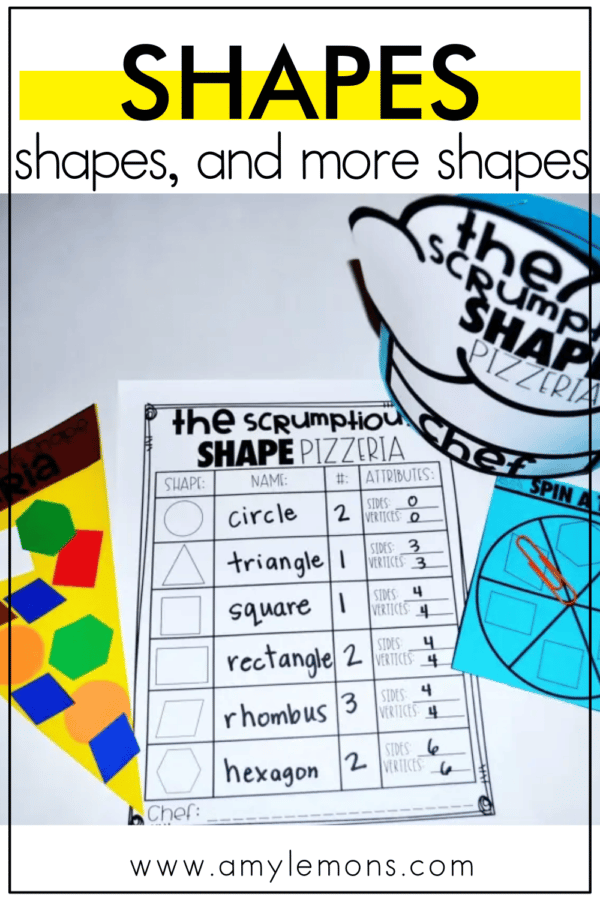 Shapes, Shapes, and More Shapes! - Amy Lemons