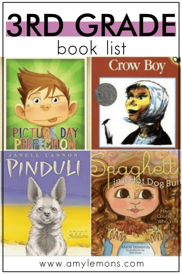 3rd Grade Book List - Amy Lemons