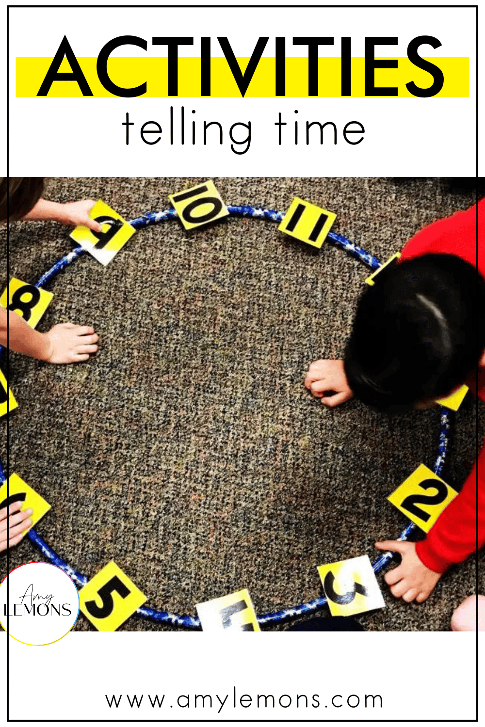 Telling Time Activities - Amy Lemons