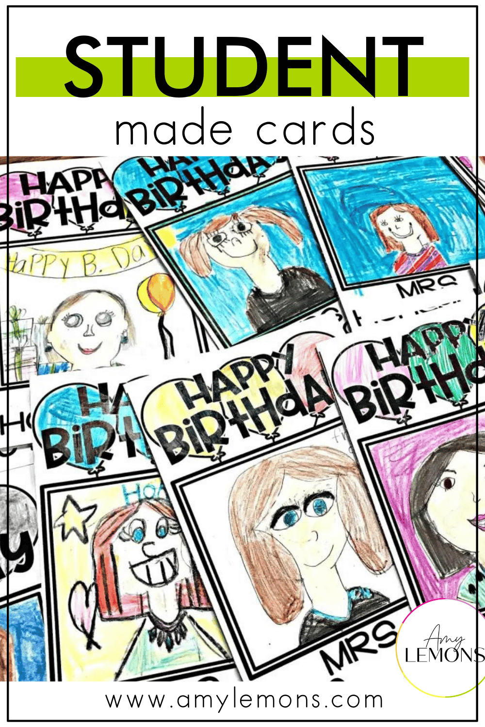 Student-Made Cards - Amy Lemons