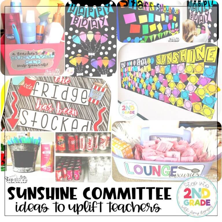 Sunshine Committee Ideas - Amy Lemons