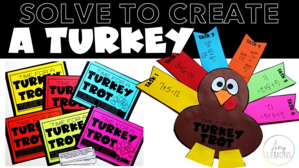 Solve To Create a Turkey - Amy Lemons