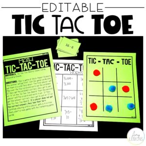 No Prep Math Games for Any Grade Level - Amy Lemons