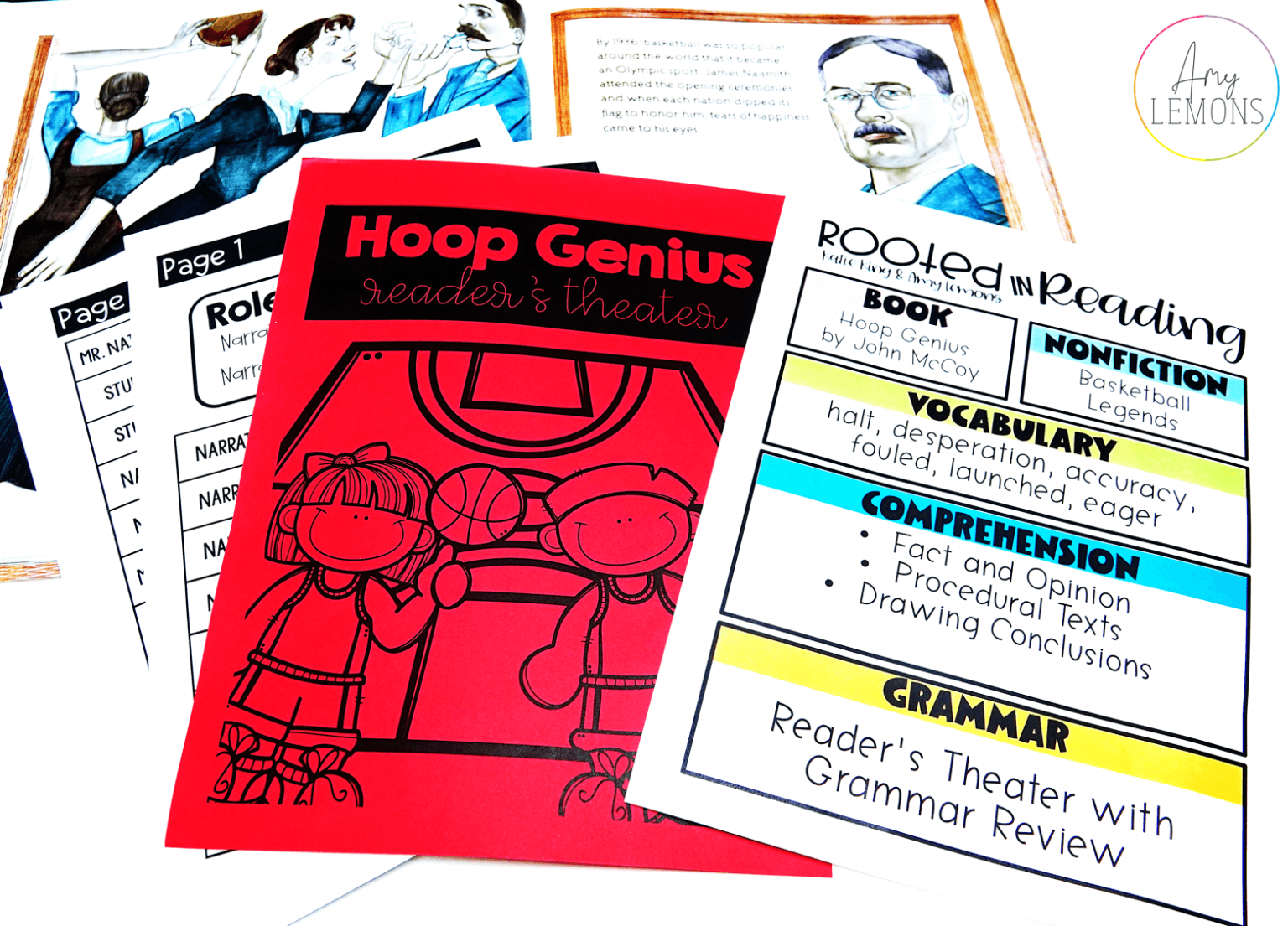 3rd Grade Reading Outlines - Amy Lemons