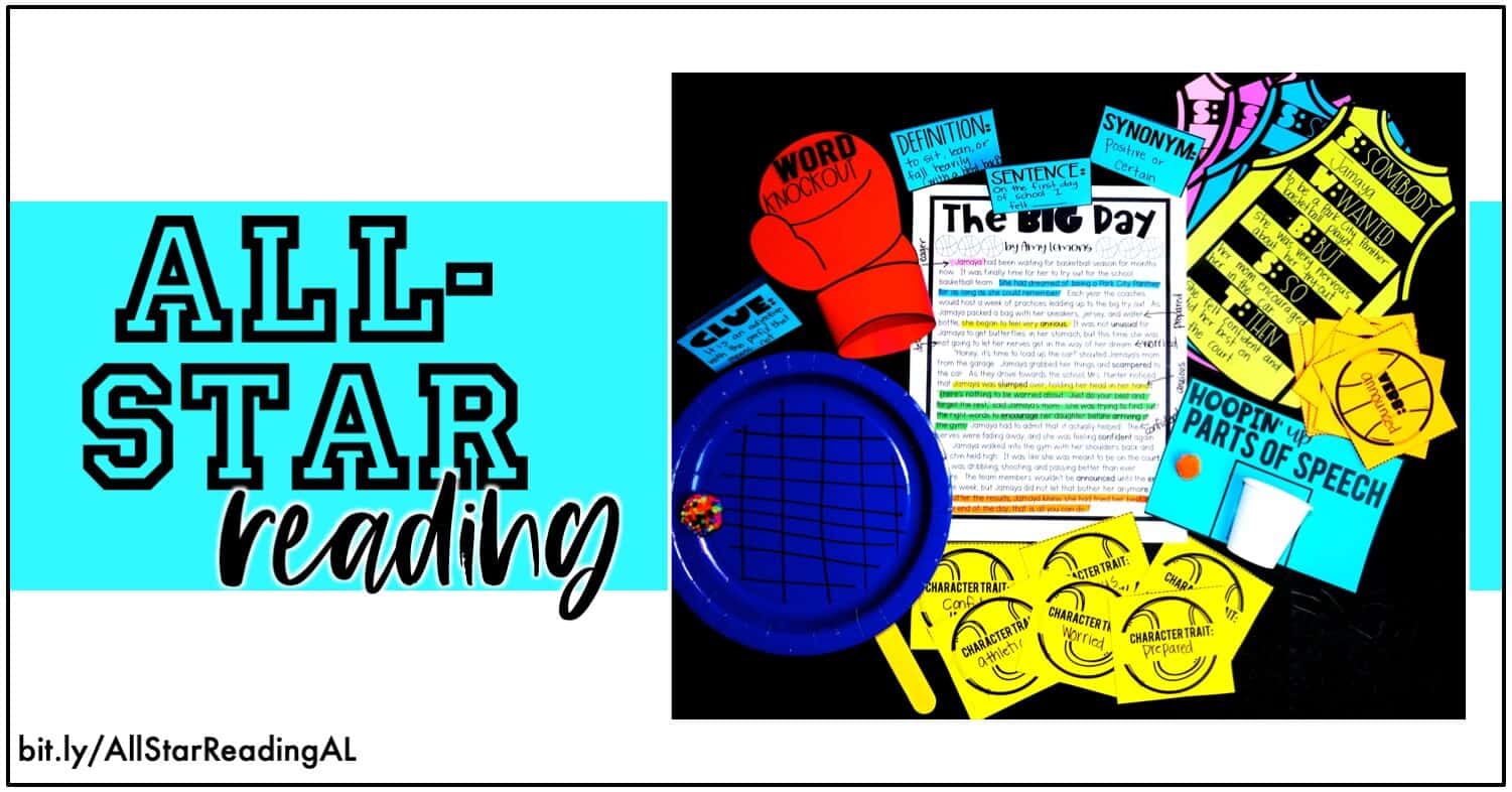 All Star Reading: Sports-themed Classroom Activities and FREEBIES - Amy ...