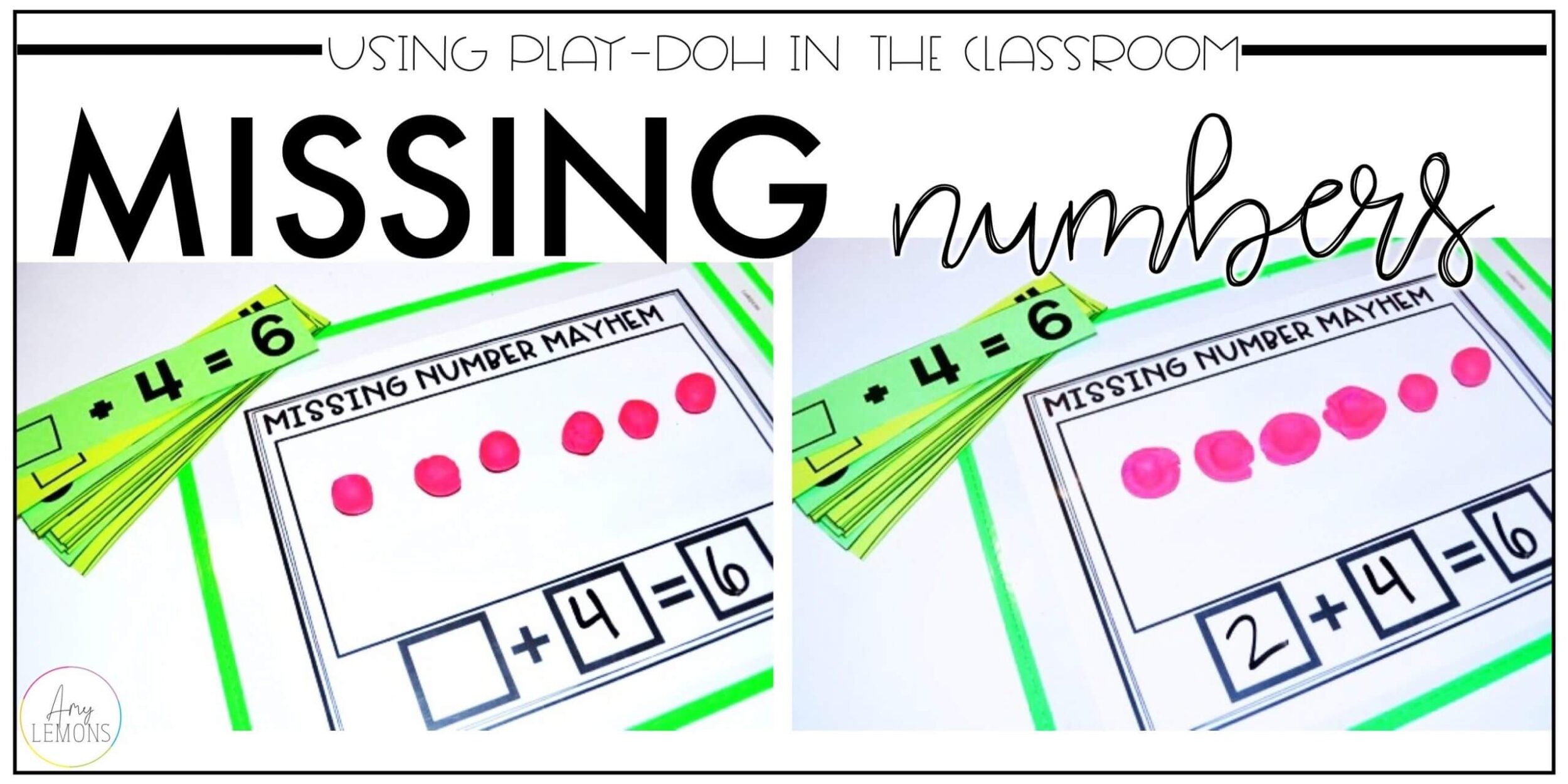 5 Ways to Use Play Doh in the Classroom - Amy Lemons