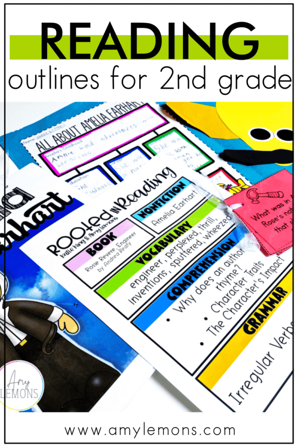 2nd Grade Reading Outlines - Amy Lemons