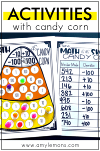 Candy Corn Classroom Activities - Amy Lemons