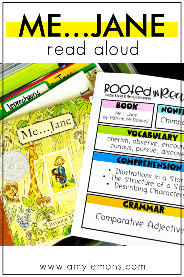 Read Aloud Video: Me Jane - Amy Lemons