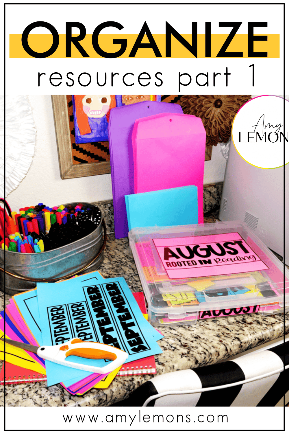 How to Organize Teaching Resources: Part One - Amy Lemons