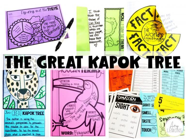 The Great Kapok Tree with FREEBIES - Amy Lemons