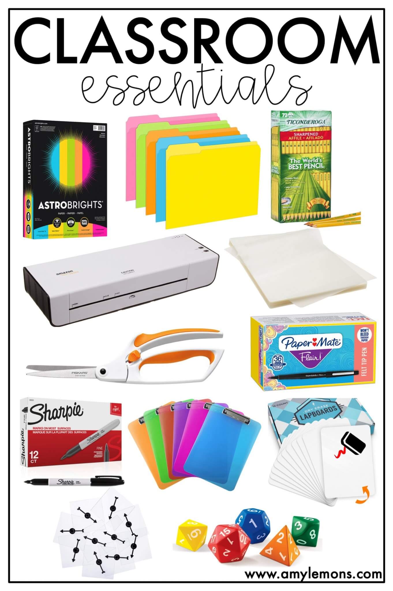 Classroom Essentials: Must-have Teaching Supplies - Amy Lemons