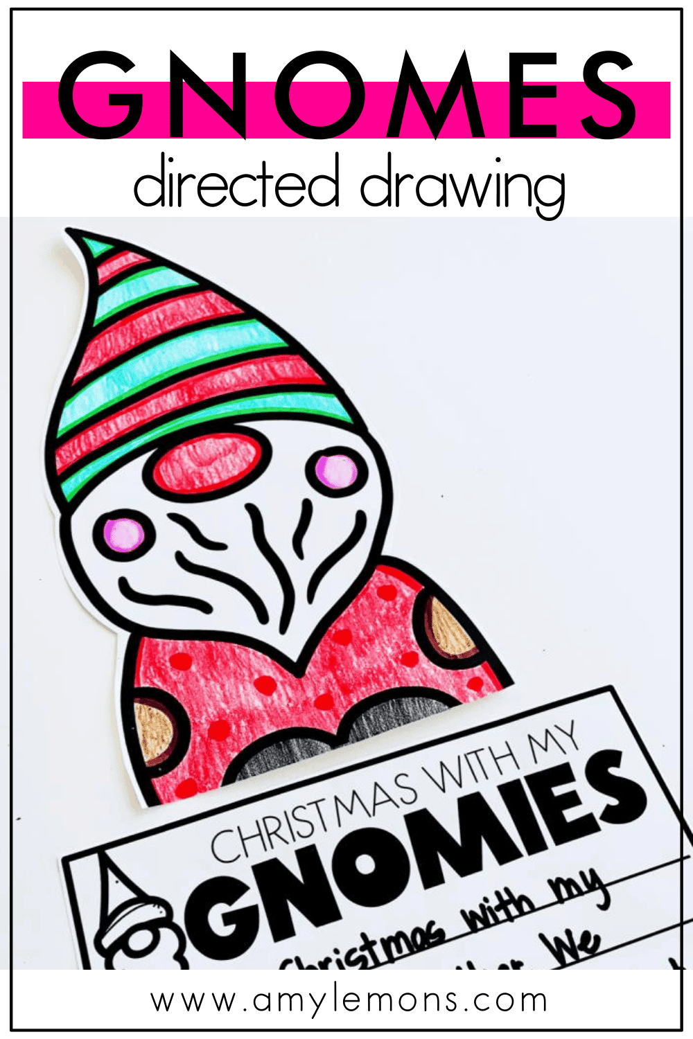 Gnome Directed Drawing - Amy Lemons