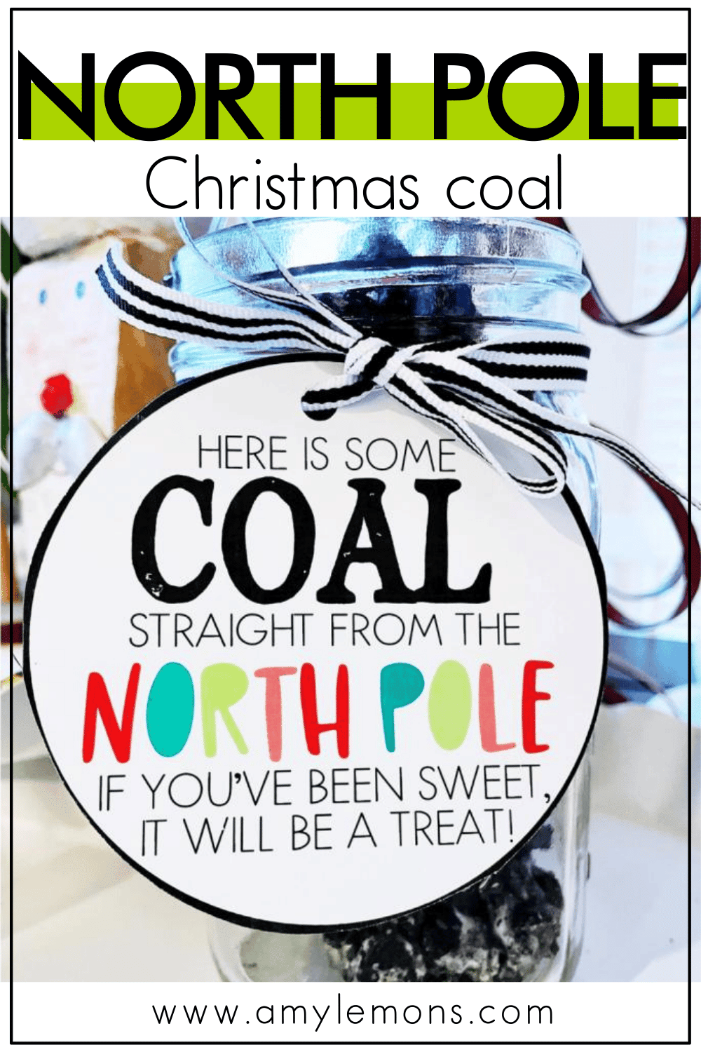 North Pole Christmas Coal - Amy Lemons