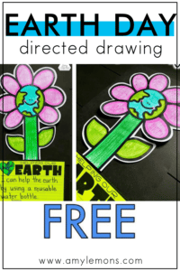 Earth Day Directed Drawing and Picture Book Ideas - Amy Lemons
