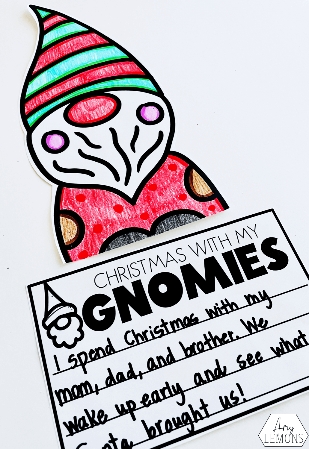 Christmas with my GNOMIES - Amy Lemons