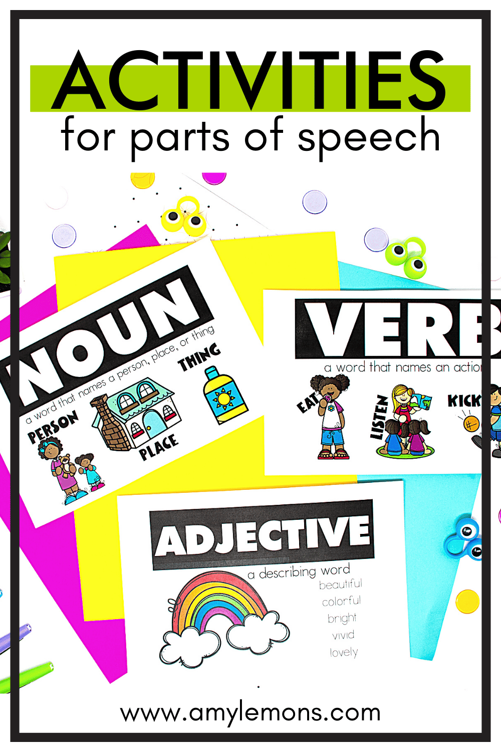 activities-for-parts-of-speech - Amy Lemons