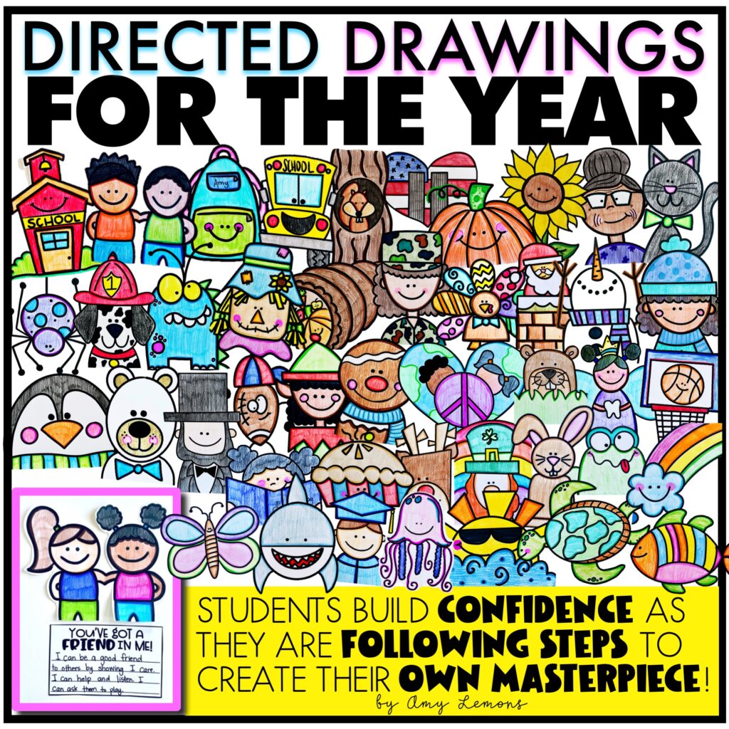 70 Directed Drawings for the Entire Year - Amy Lemons