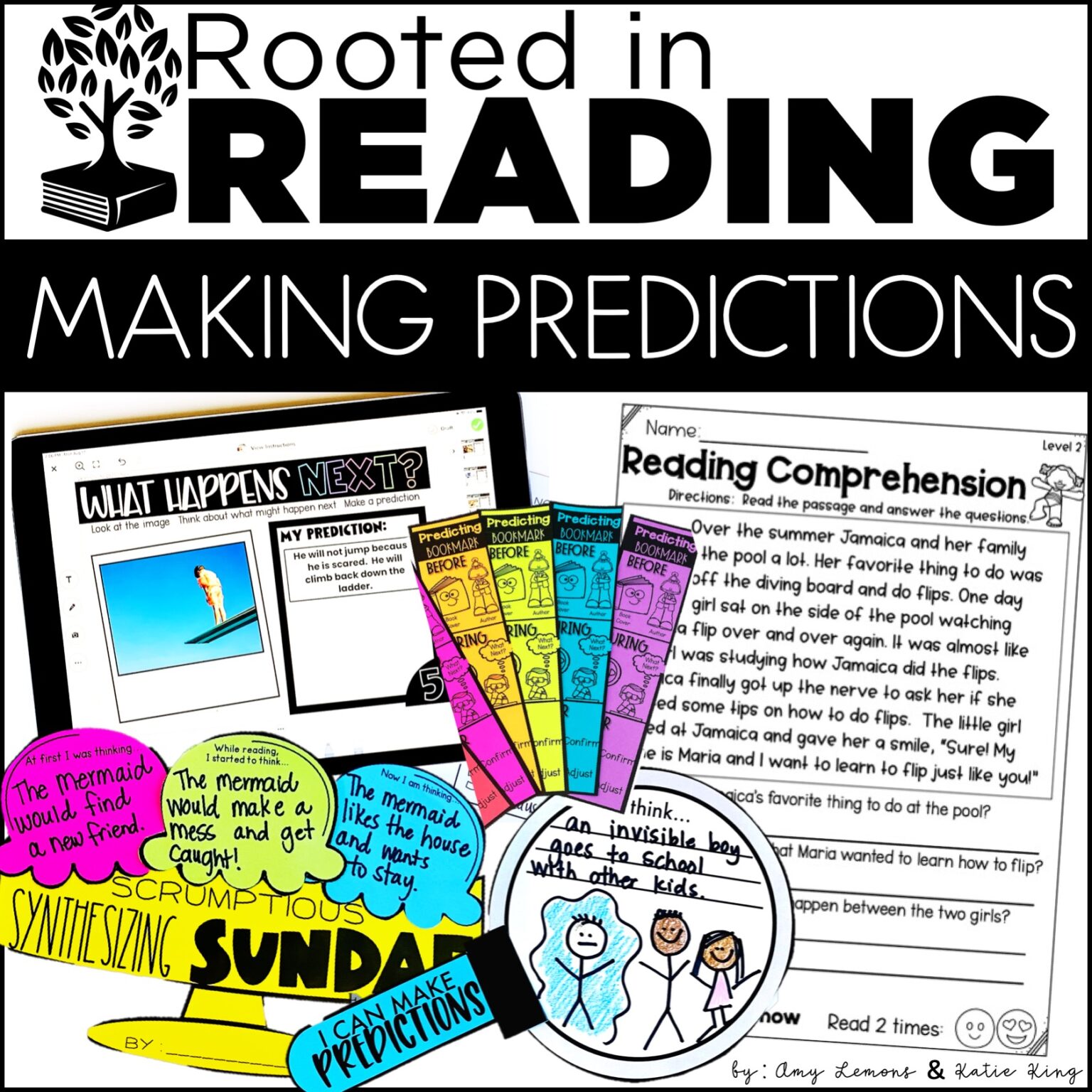 Reading Activities for Making Predictions and Synthesis - Amy Lemons