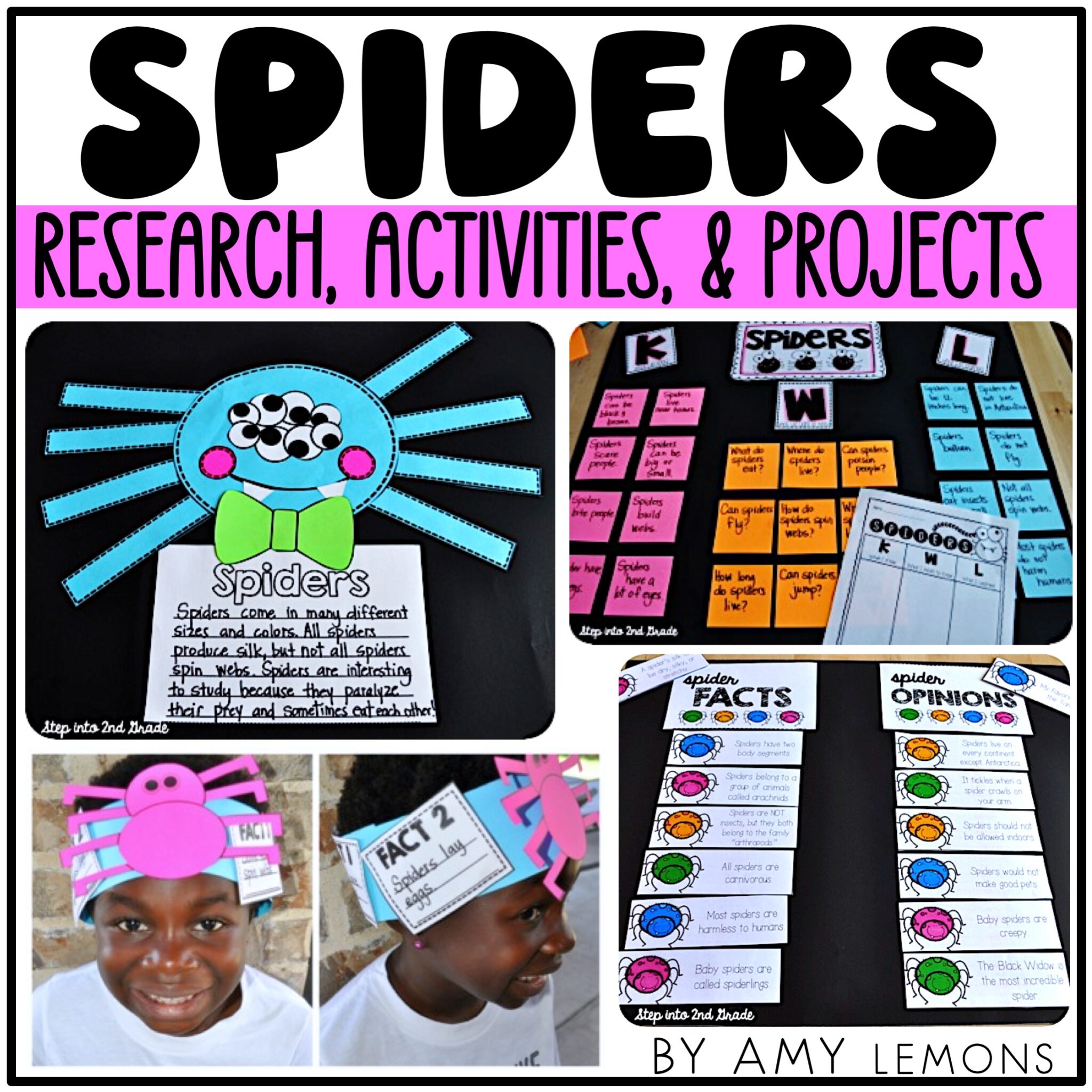 Spider Charts, Activities, and Research - Amy Lemons