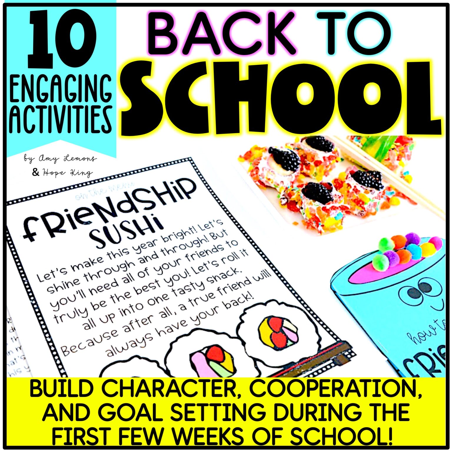 Engagement Made Easy: Top 10 BACK TO SCHOOL Activities - Amy Lemons