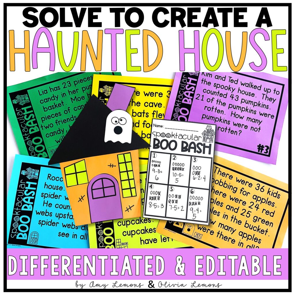 Solve to Create a Haunted House for Halloween - Amy Lemons