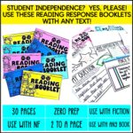 My Reading Booklet (Reading Response Activities) - Amy Lemons
