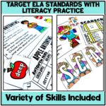 ELA Centers: 10 Literacy Stations for Fall - Amy Lemons