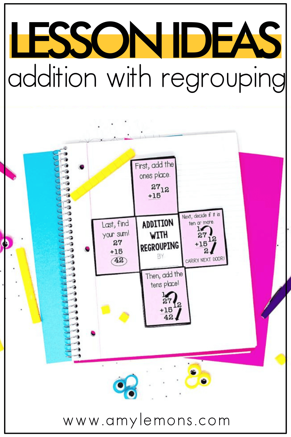 Addition With Regrouping Tips And Tricks Amy Lemons Addition With Regrouping Tips And Tricks Amy Lemons