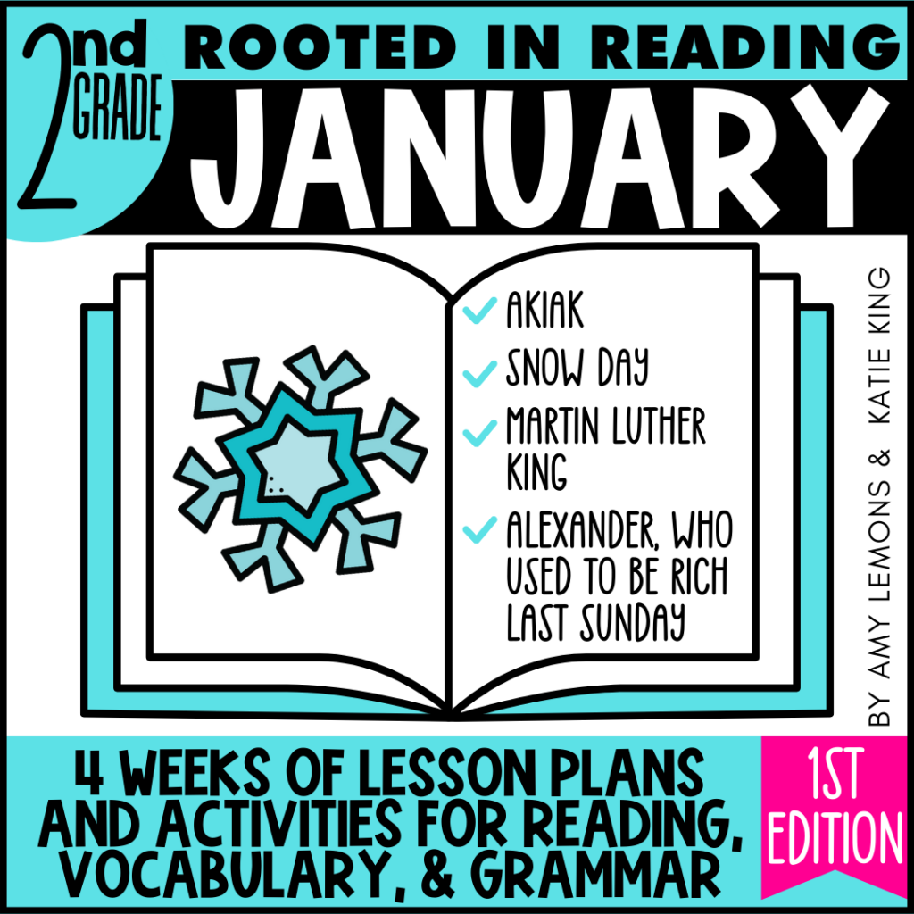 Rooted in Reading 2nd Grade January (1st Edition) - Amy Lemons