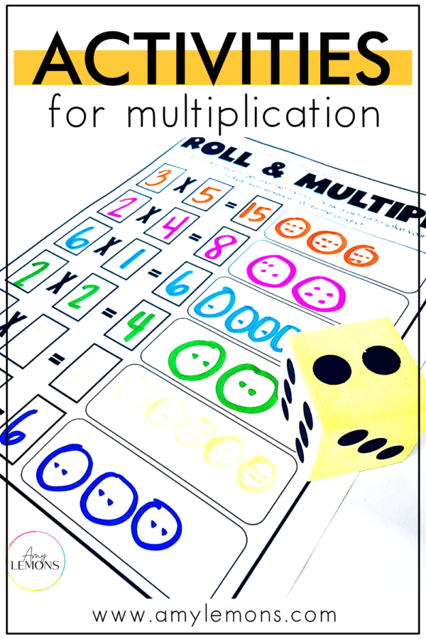 Activities for Practicing Multiplication - Amy Lemons