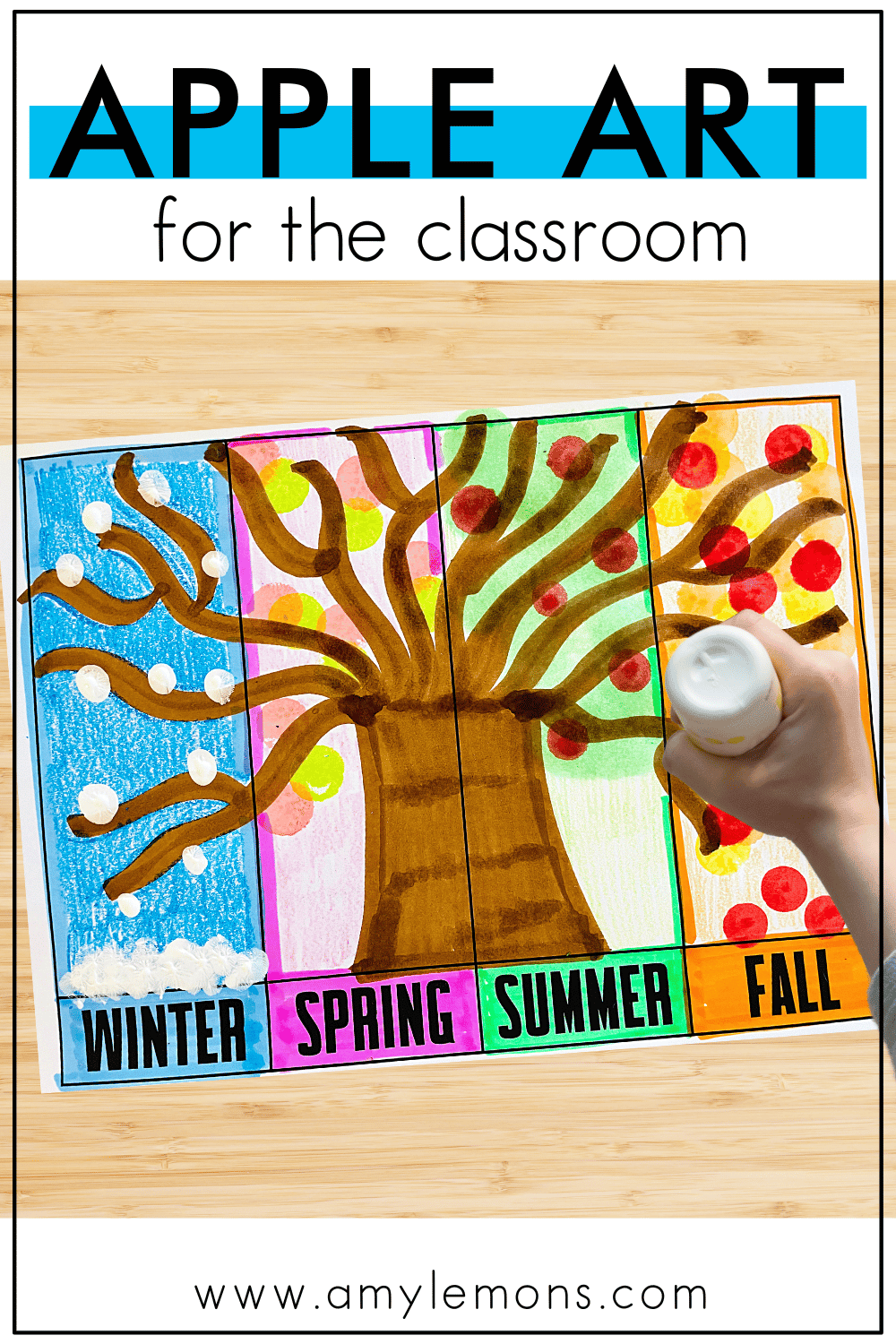 apple-tree-art-for-the-classroom - Amy Lemons