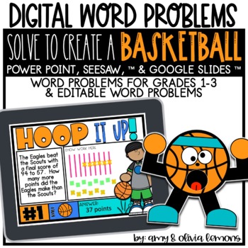 Solve to Create DIGITAL: Basketball Friend (SEESAW, GOOGLE, PPT) - Amy ...