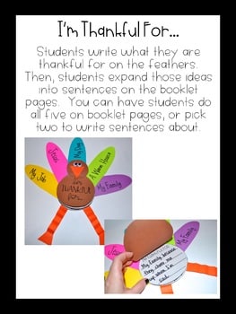 Turkey Booklet - Amy Lemons
