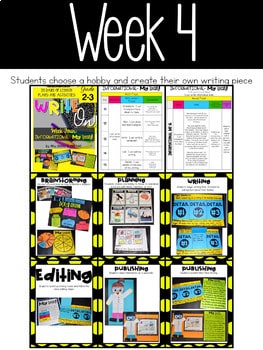 Write On! Unit 4: Informational and Paragraph Writing - Amy Lemons