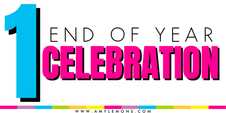 3 Tips for Easy End-of-the-Year Activities - Amy Lemons