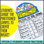 Easter Egg Basket Activity for Fractions OR Telling Time {EGG-citing ...