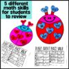 Love Bug Math Craft Activity for Valentine's Day - Fractions ...
