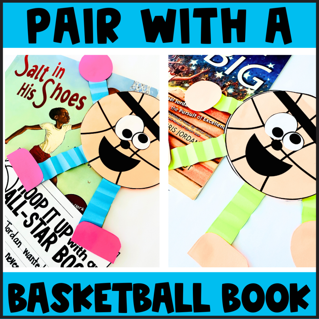 Basketball Reading Response Craft with a March Madness Basketball ...