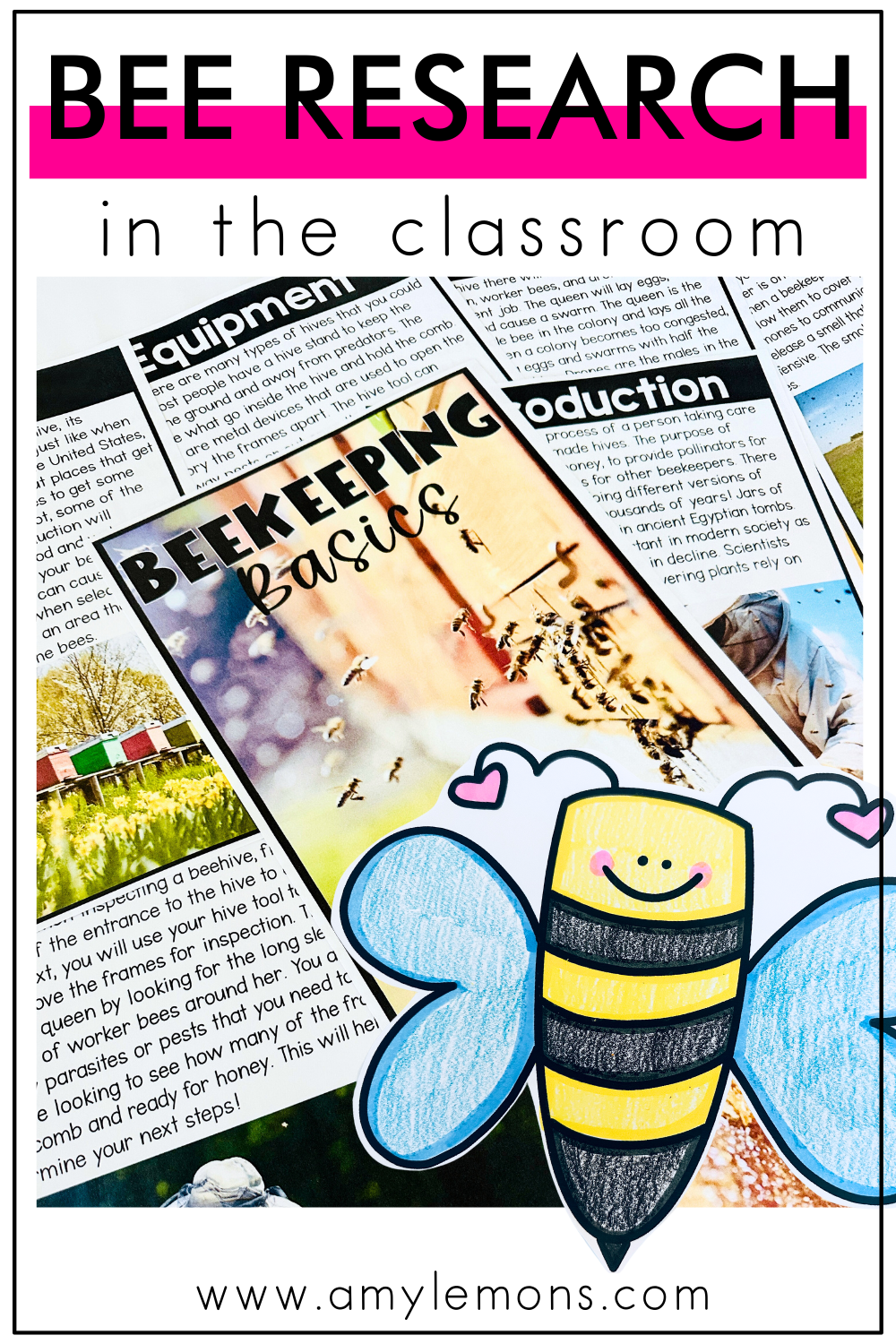 The Buzz About Bees: Animal Research Activities for Bees - Amy Lemons