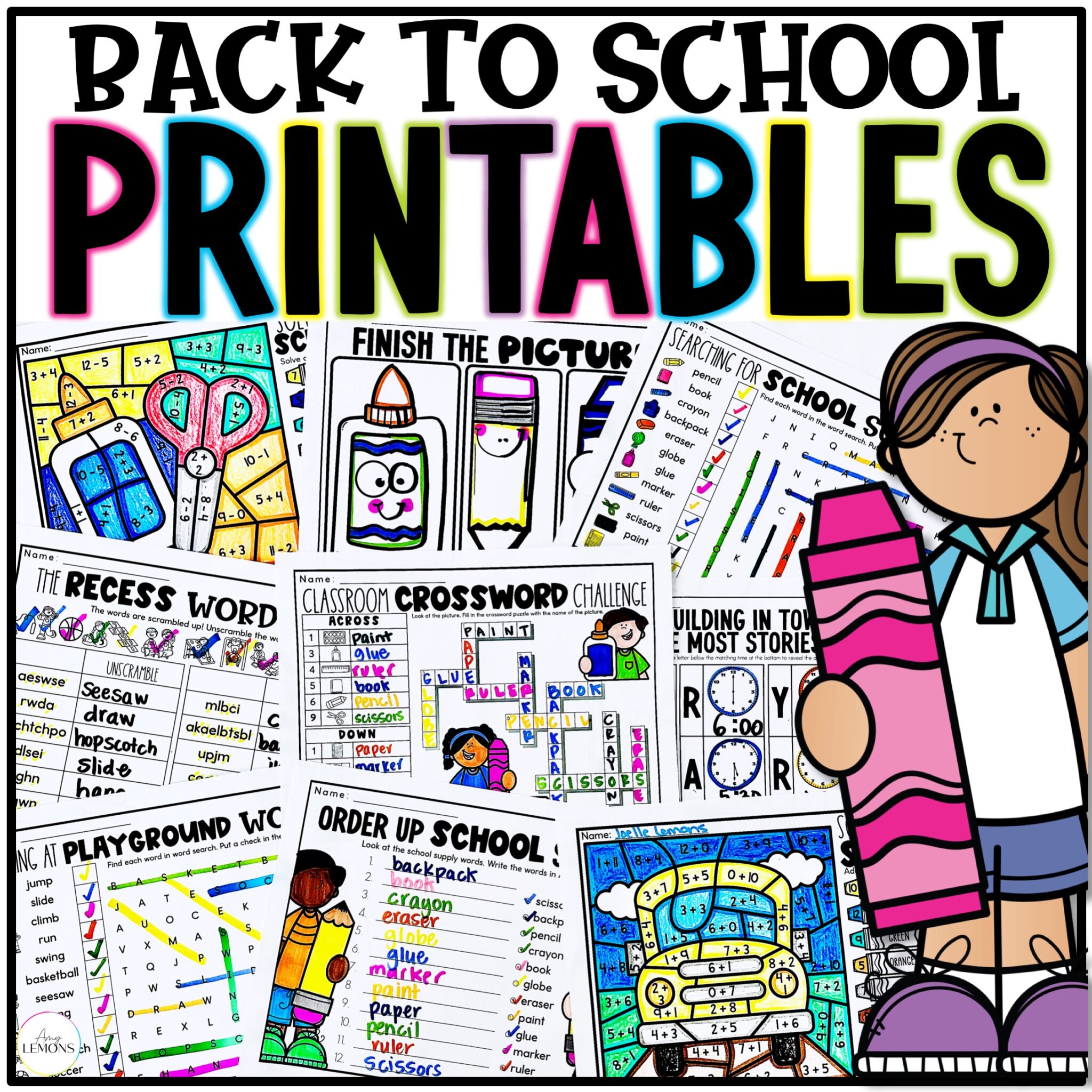 Welcome! I’m so glad you are here! - Amy Lemons