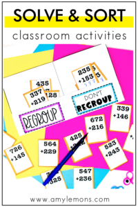 Interactive Math Sorting Activities for Kids - Amy Lemons