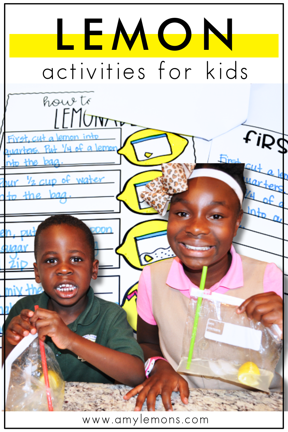 Lemon-Themed Summer Activities for Hands-On Learning at Home or in the ...