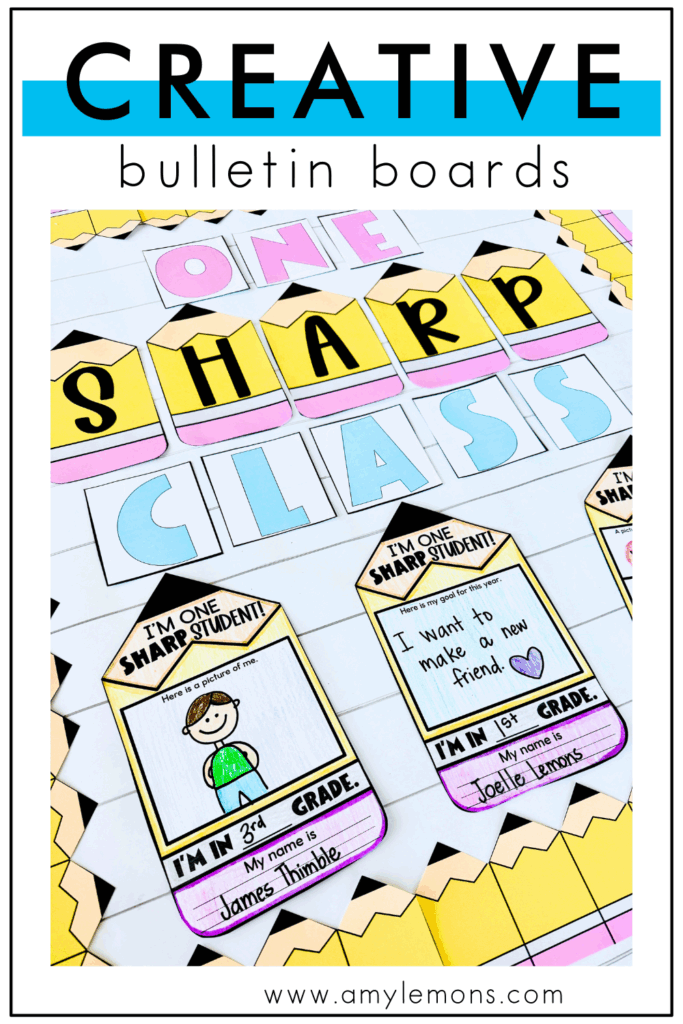 3 Back to School Bulletin Boards Your Students Will Love - Amy Lemons